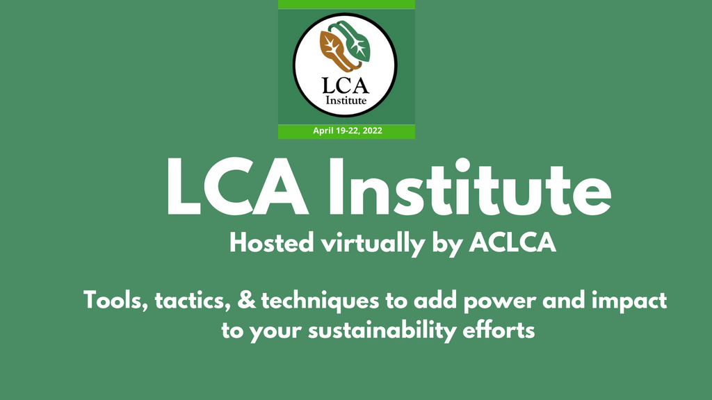 LCA Institute 2022 - Enterprise License (On-Demand) – ACLCA